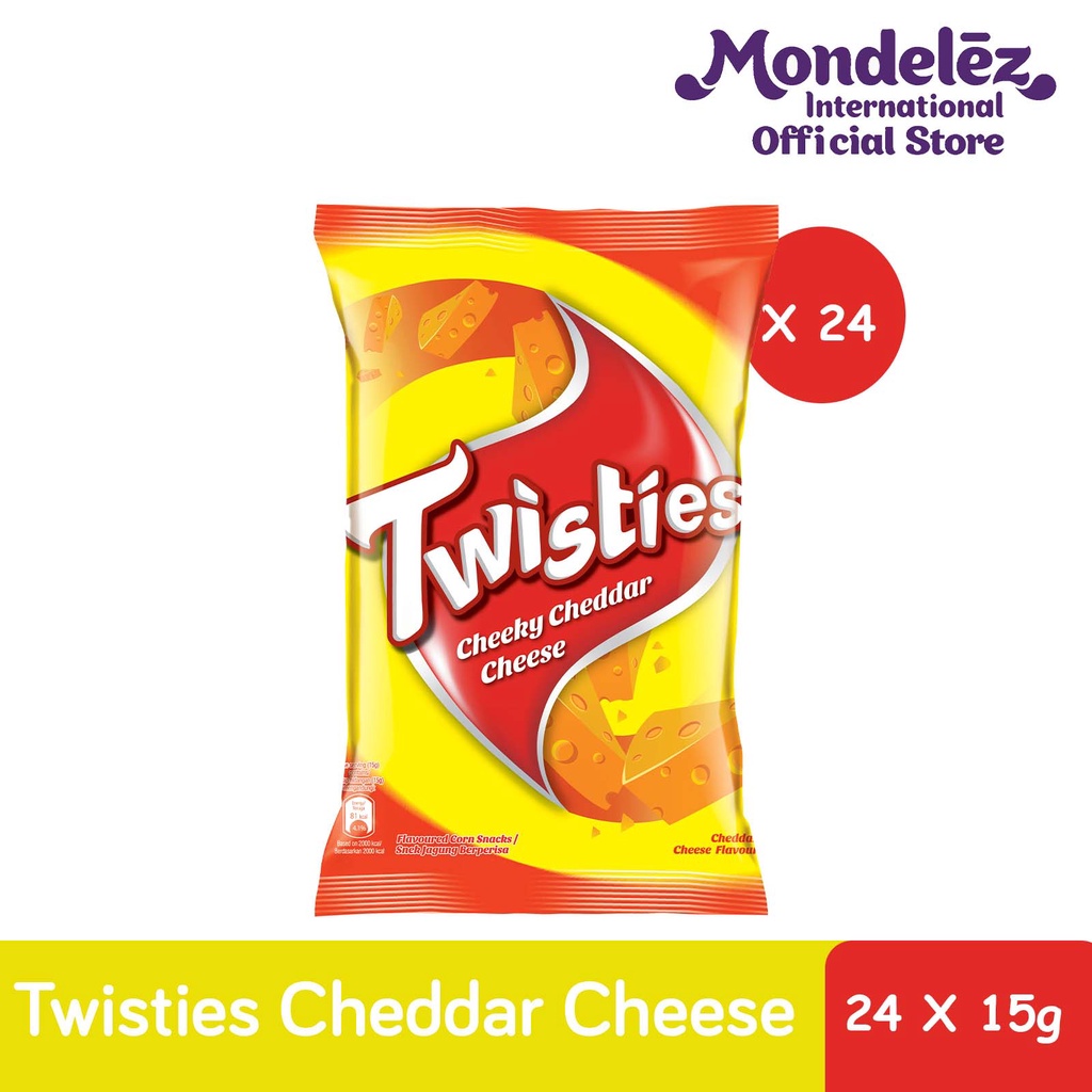 [Bundle of 24] Twisties Small Pack [BBQ Curry/ Cheese/ Chicken/ Tomato ...