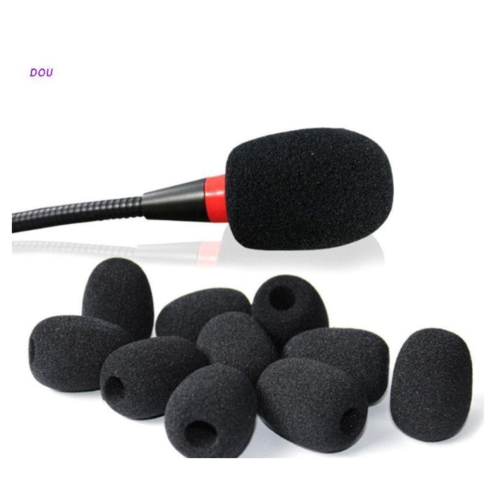 SMALL GOOSENECK MIC MICROPHONE SPONGE FOAM FILTER COVER | Shopee Malaysia