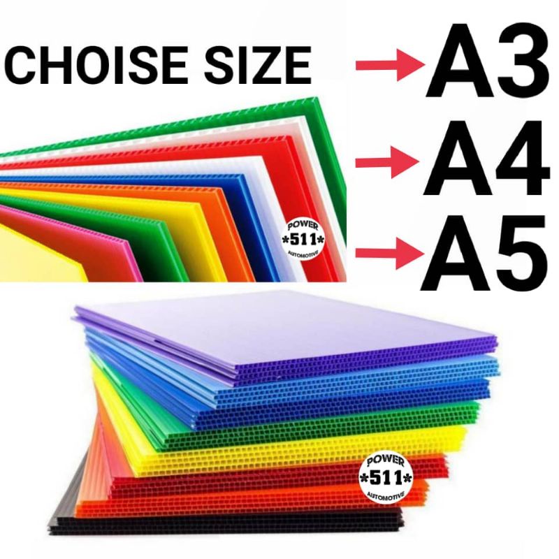 3mm PP Impra Board / PP Hollow Sheet / Polyplast / Flute / Corrugated ...