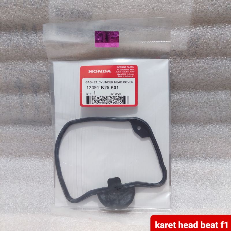 Original Beat F1 Head Cover Rubber 12391K25601 | Shopee Malaysia