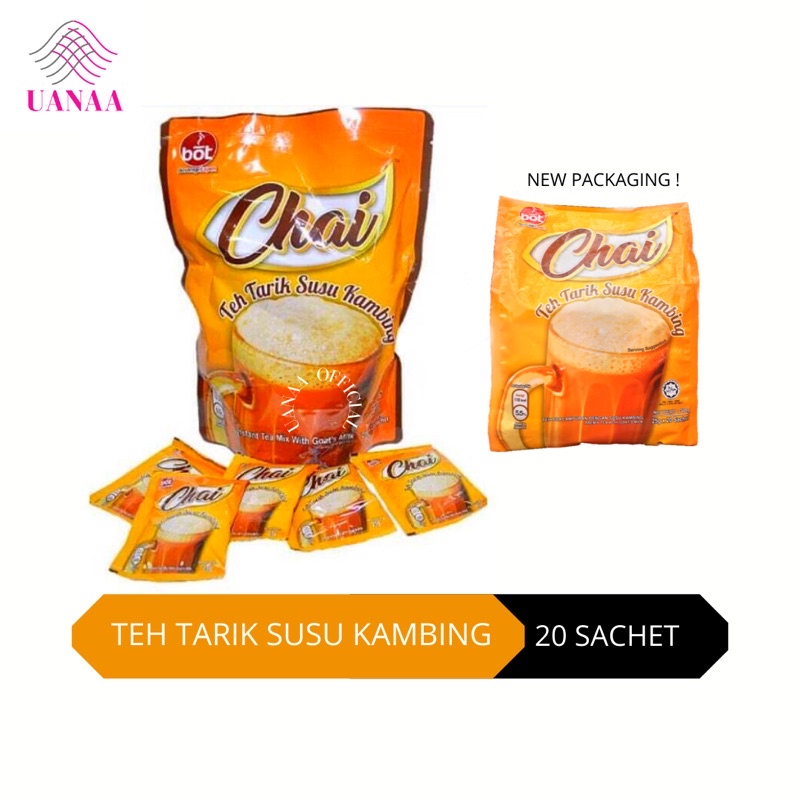 UANAA Chai Teh Tarik Susu Kambing Lazat Bot | Shopee Malaysia