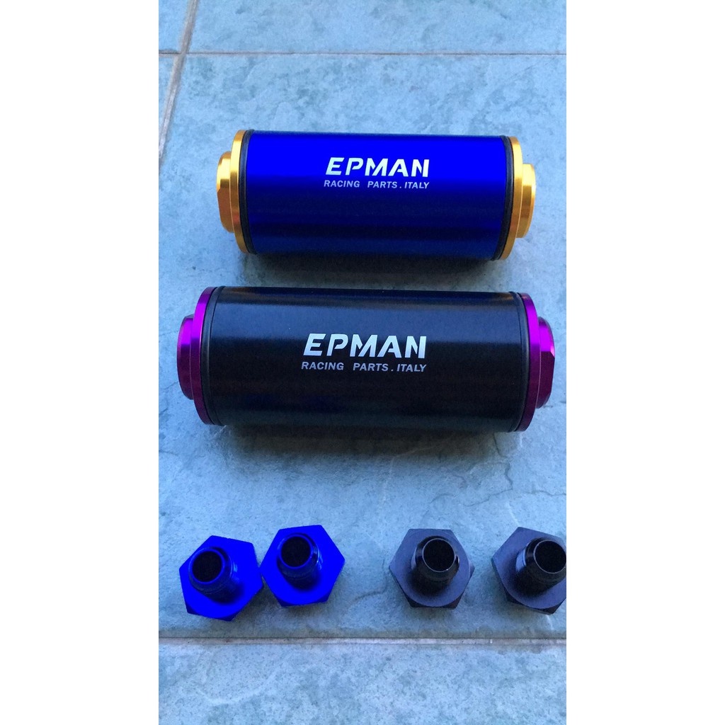 Epman Racing AN8 Hi-Flow Motorsport/Rally/Racing Alloy Fuel Filter With ...