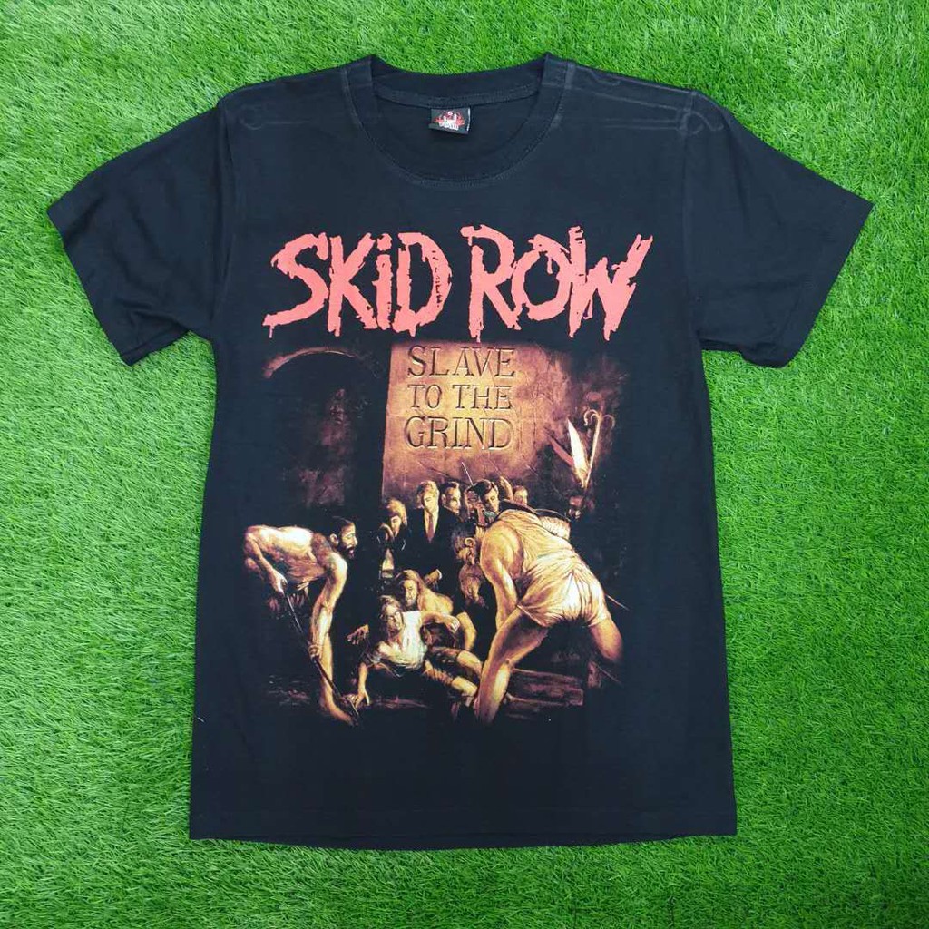 Skid Row Slave To The Grind Album Rock Band Shirts Rockers T-Shirt ...