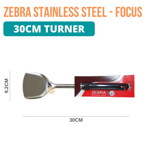 5STAR ZEBRA Spatula Bakelite Focus Long Handle Stainless Steel Turner ...