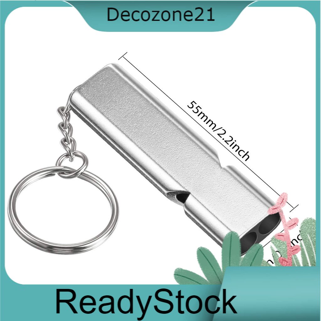 Wisel keselamatan Outdoor Survival Whistle Double Pipe Camping Sportday ...