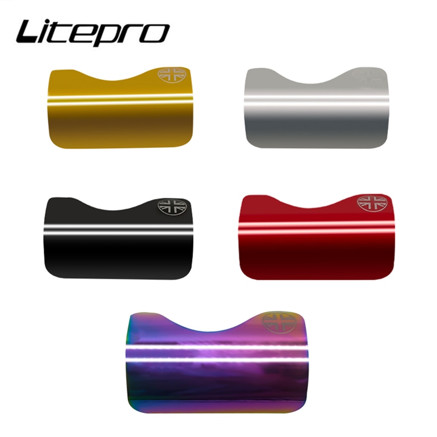 Litepro BMX Bicycle Crank Bracket Protection Aluminum Alloy Sticker ...