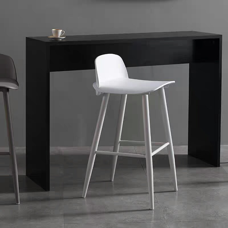 PP Bar Stool (Plastic) 简约创意塑料高脚椅 吧台椅 | Shopee Malaysia