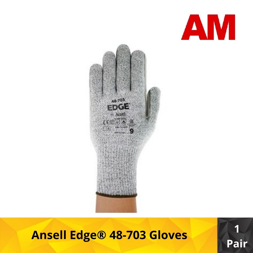 Ansell Edge® 48-703 Gloves (Pack of 1 Pair) | Shopee Malaysia