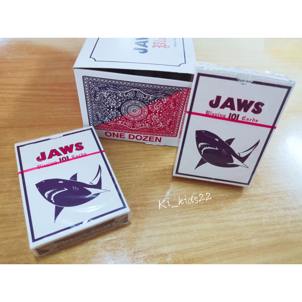 JAWS Playing Card / Poker Card (1 Pack) | Shopee Malaysia