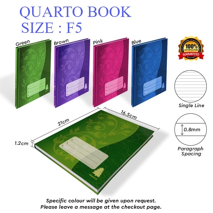 1 pcs Greenhill buku log panjang buku tulis hard cover book notebook ...