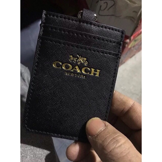 Coach name tag with lanyard | Shopee Malaysia