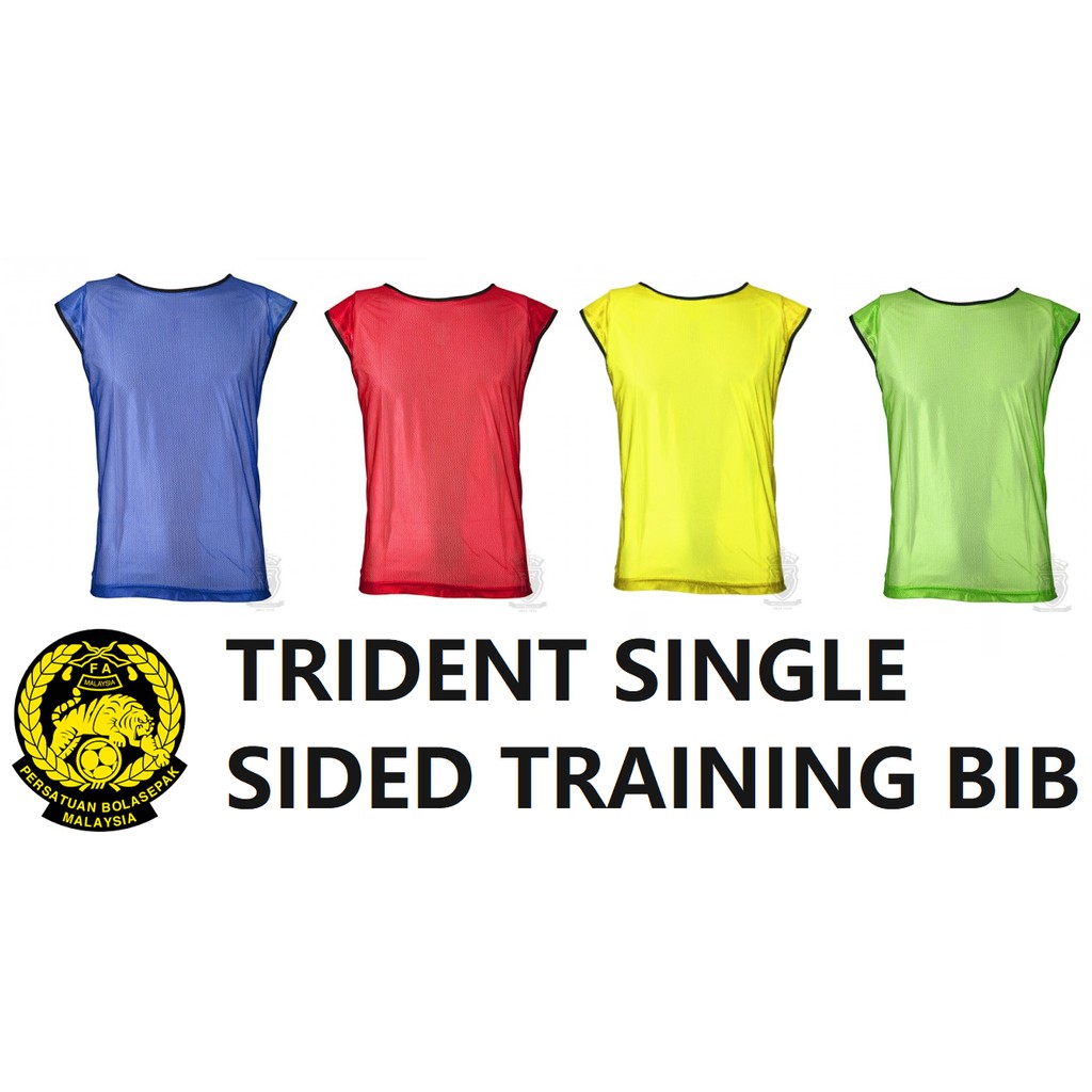 TRIDENT SINGLE SIDED TRAINING BIB BOLA SEPAK SOCCER FAM FIFA | Shopee ...