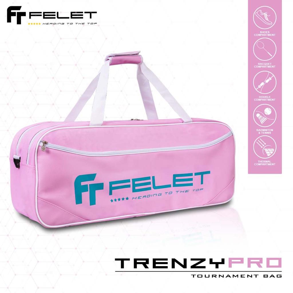 FElet Trenzy PRO Thermal Rackets Bag Badminton Raket Beg Felet Bag ...