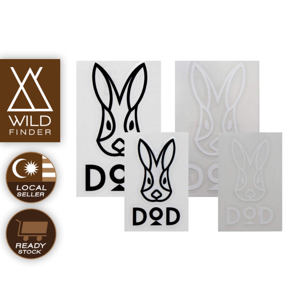 DOD Sticker For For Car Mirror & Camping Storage Box [READY STOCK ...