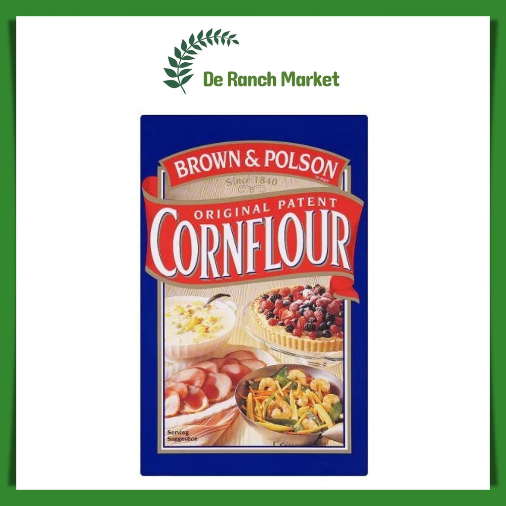 Brown & Polson Cornflour 250g / 500g (Tepung Jagung Cap Rama-rama ...