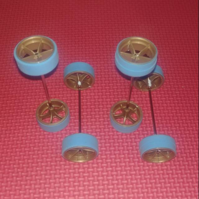 Tamiya lathe tire sto 100 original five star tire hard large rims ...