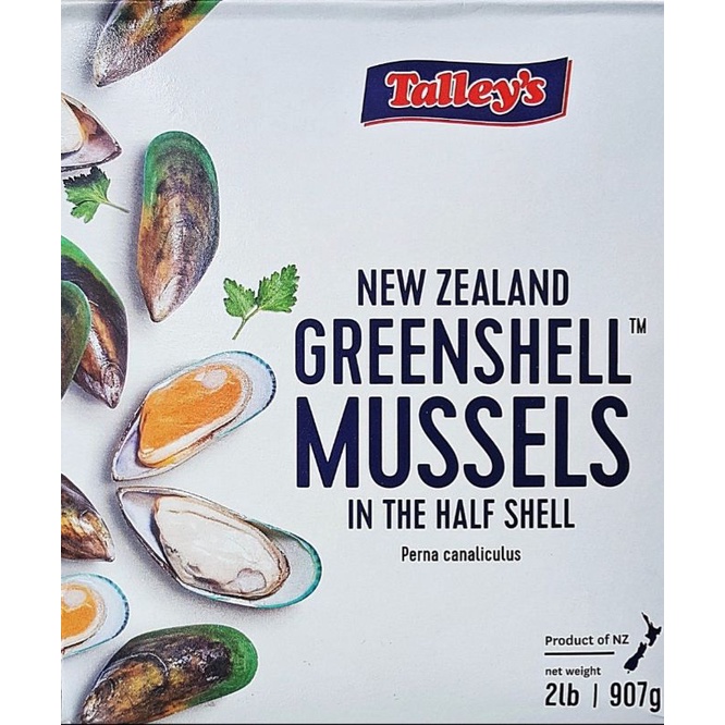 Fresh Frozen New Zealand Greenshell Mussels (907gm) CERTAIN KLANG ...