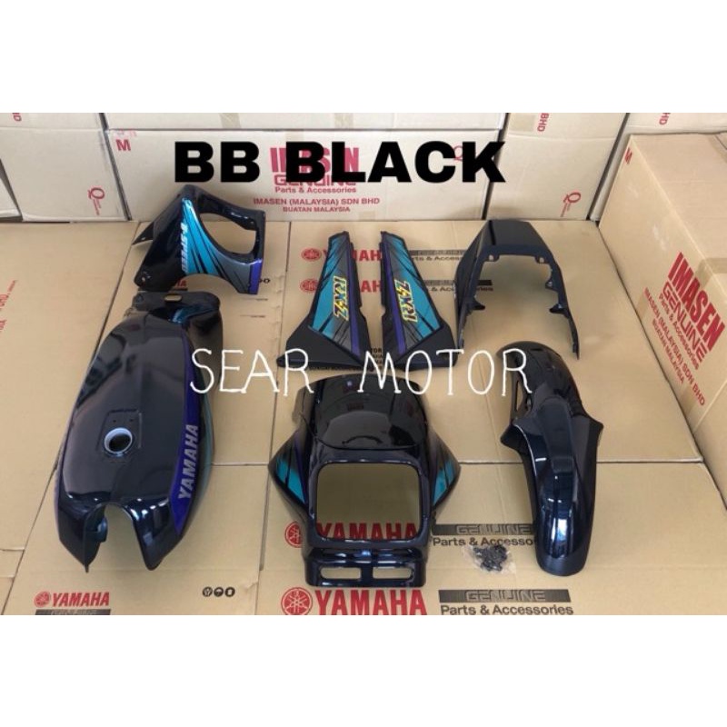OEM BODY COVER SET RXZ 135 BOSCH MILI MODEL 7 DVC PURPLE / DBC BLUE ...