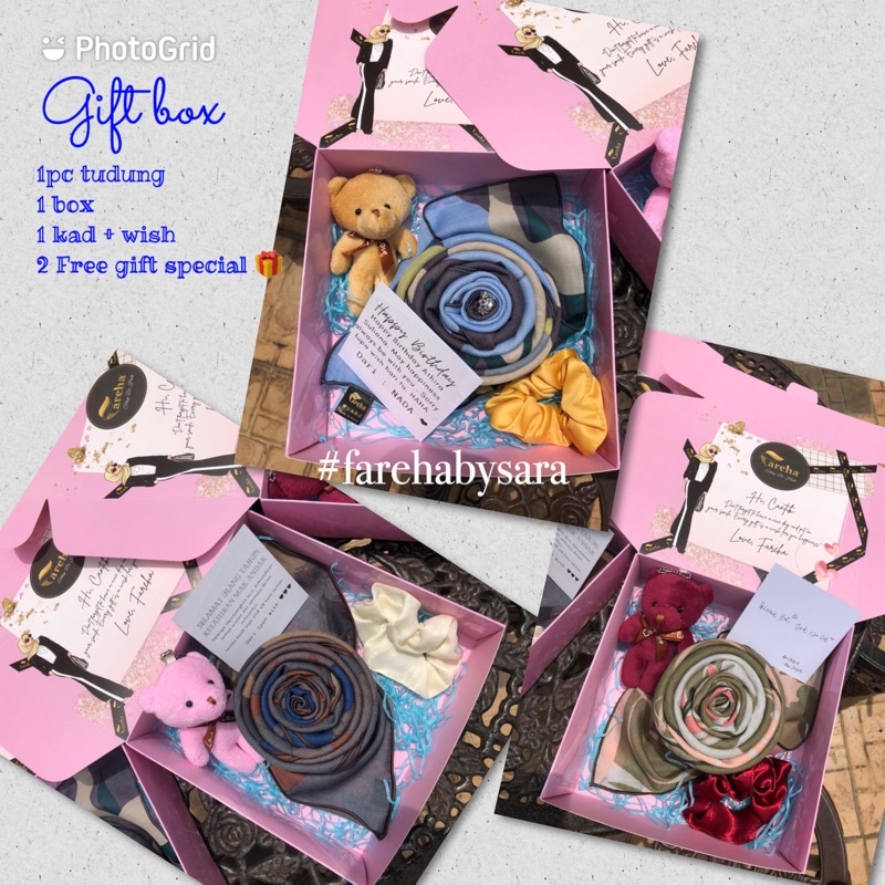 [SPECIAL GIFT BOX] BAWAL LEEYANARAHMAN / KEKABOO FOR SURPRISE / BIRTHDAY / ANNIVERSARY / TQ ...