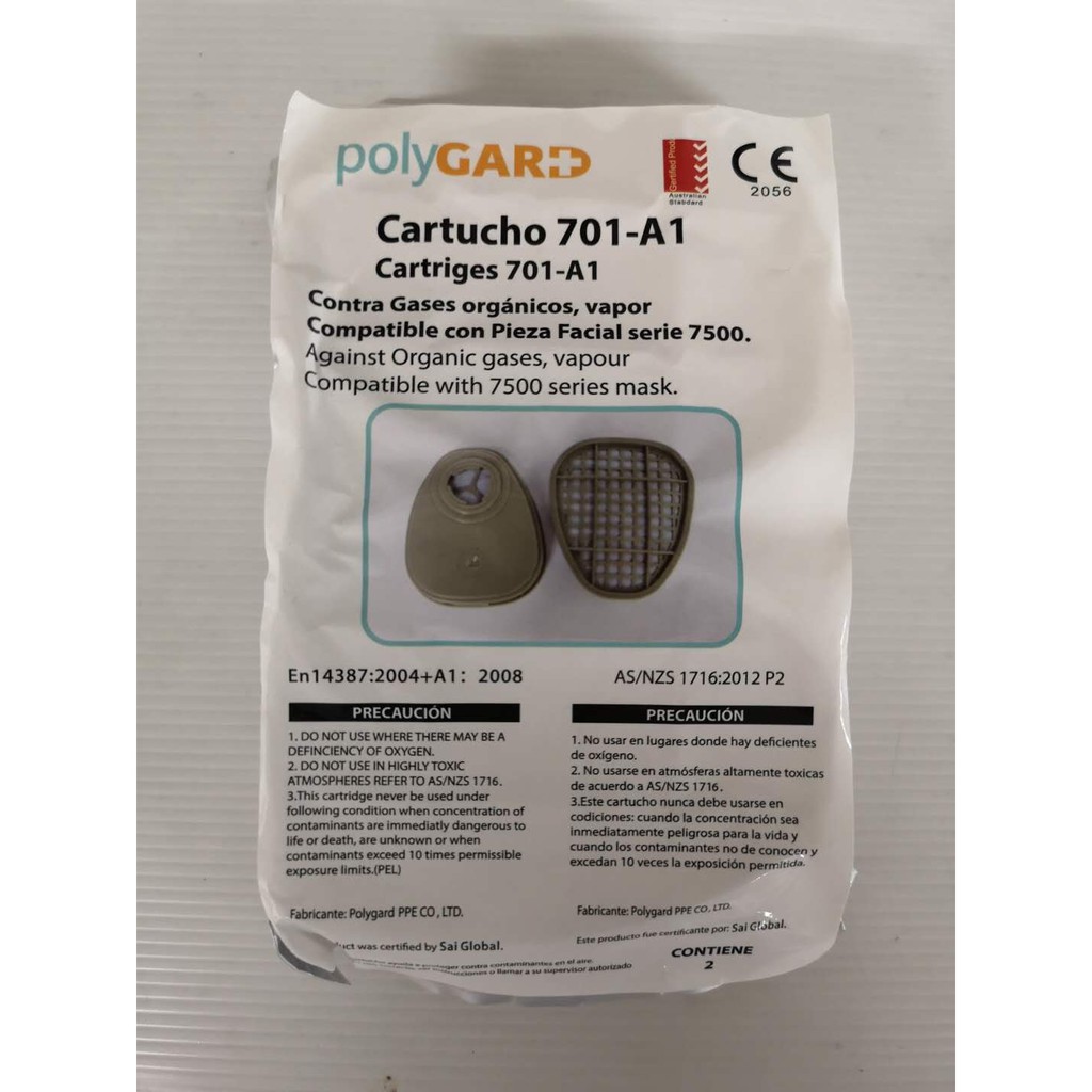 Polygard 701 Organic Vapor Cartridges | Shopee Malaysia