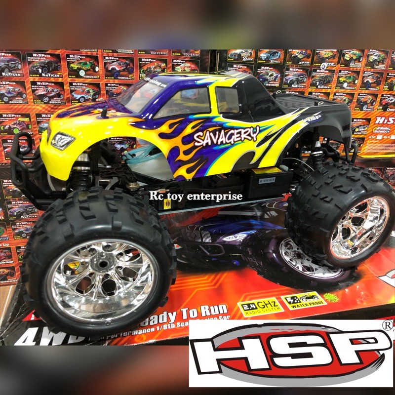 Hsp 1/8 94762 rc nitro monster truck savagery 28engine alloy knuck lower arm | Shopee Malaysia