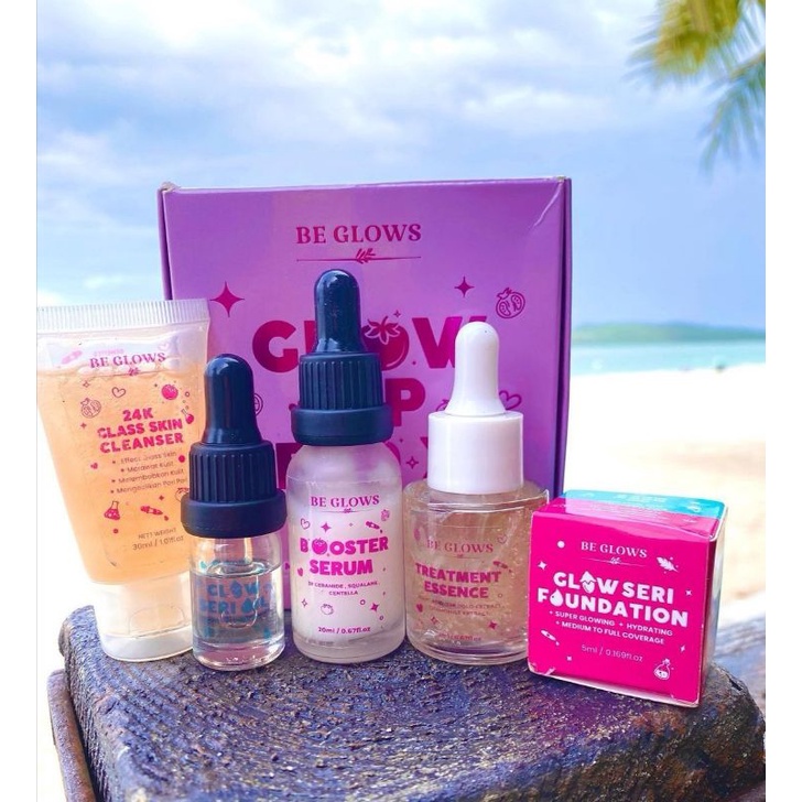 CONTAIN CERAMIDE BE GLOWS BEAUTY [ GLOW UP BOX | BOOSTER SERUM ...