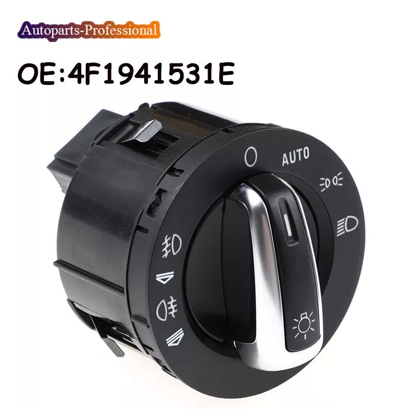 Chrome Headlight Switch Control Fog Light Switch For Audi A6 S6 C6 RS6 ...