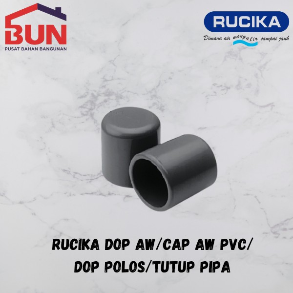 Rucika Dop Aw/Cap Aw Pvc/Plain Dop/Pipe Cap | Shopee Malaysia