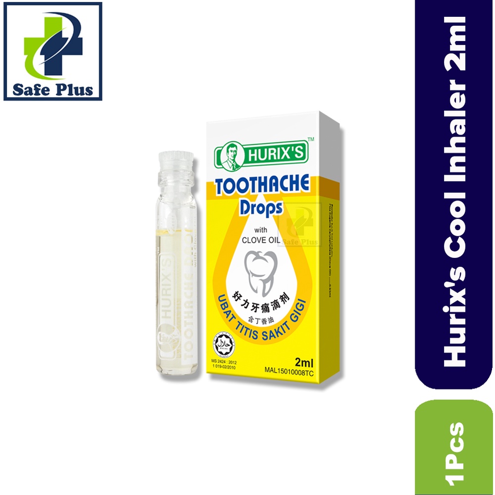 Hurix's Toothache Drops (with Clove Oil) | Shopee Malaysia