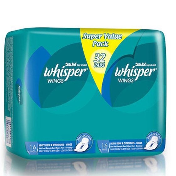 Whisper Heavy Flow Bundle Pack 2 x 16's | Shopee Malaysia