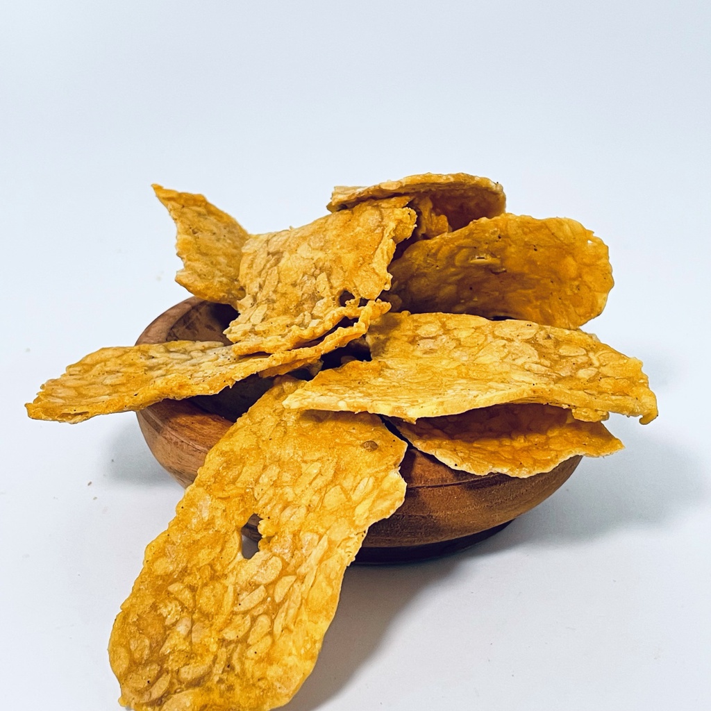 Tempe Crunchy Original & Spicy [300g] 𝙆𝙚𝙧𝙚𝙥𝙚𝙠 𝙁𝙚𝙣𝙙𝙞 | Shopee Malaysia