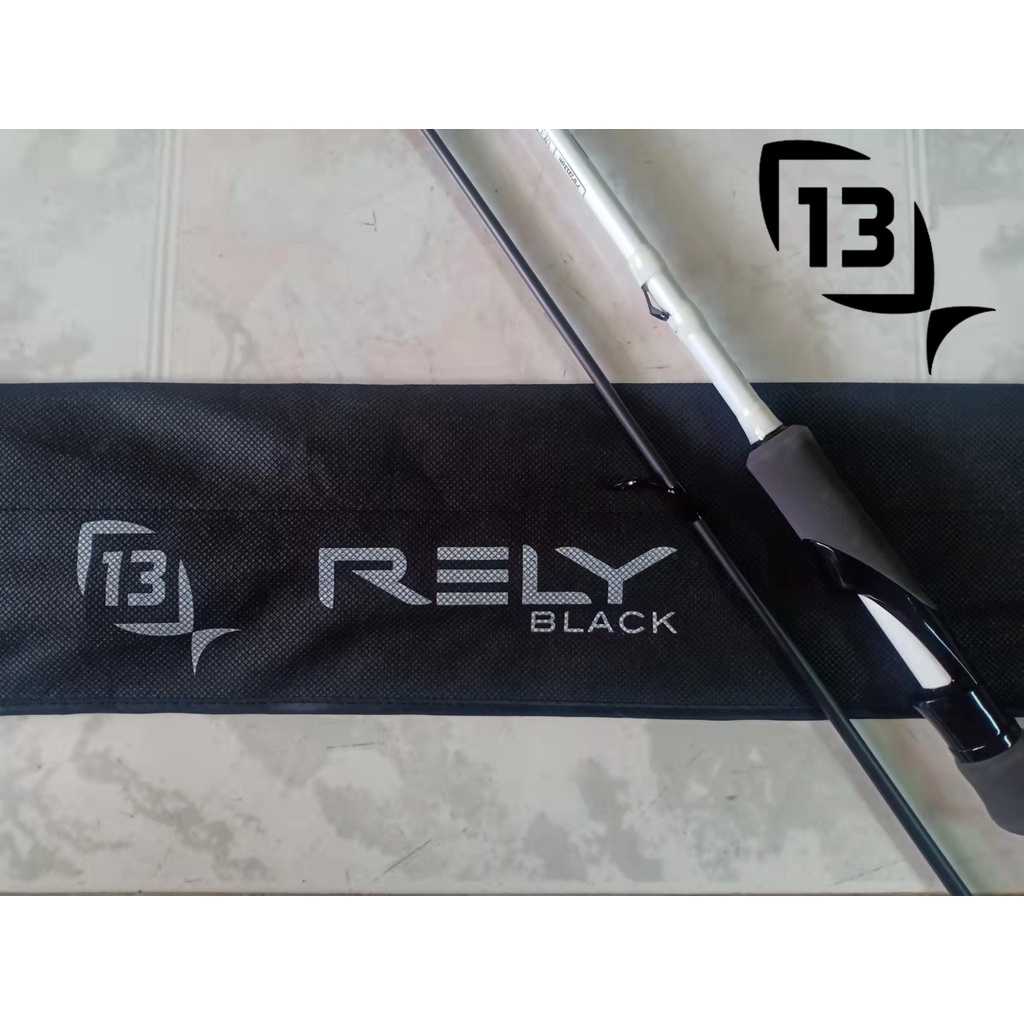 13 FISHING RELY BLACK SPINNING / CASTING ROD | Shopee Malaysia
