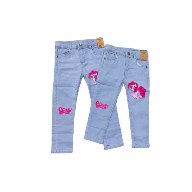 New jeans kids my little pony denim | Shopee Malaysia
