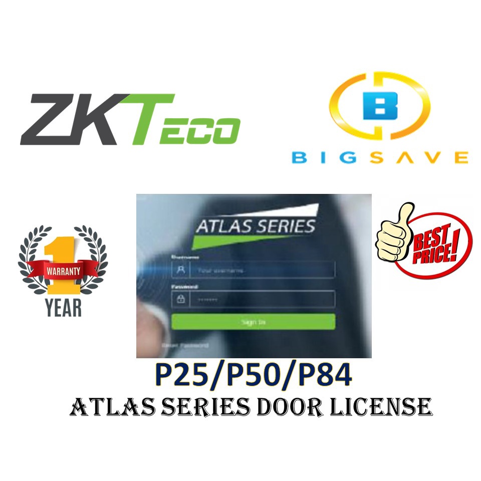 ZKTECO ATLAS-DOORS-P25 / ATLAS-DOORS-P50 / ATLAS-DOORS-P80 PRIMARY ...
