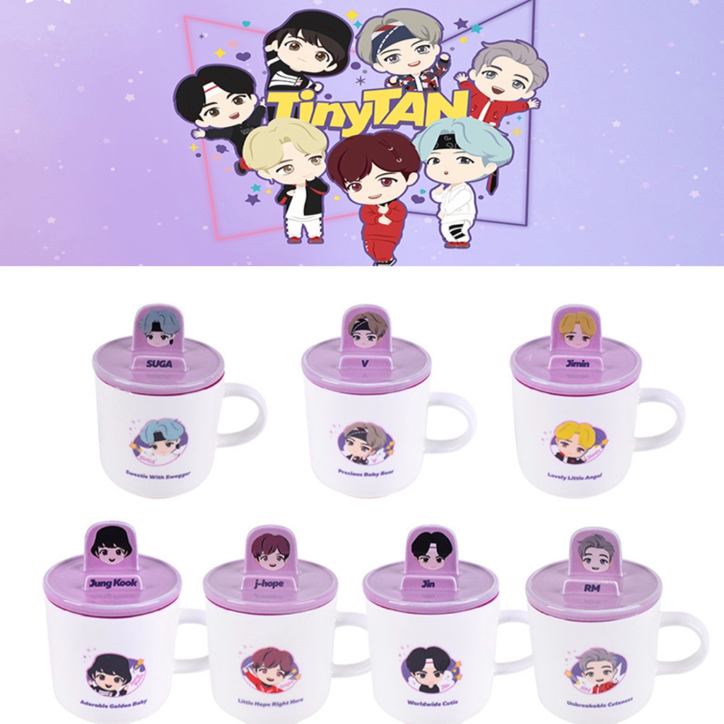 BTS TinyTAN Collector Mug Cup with Lid | Shopee Malaysia