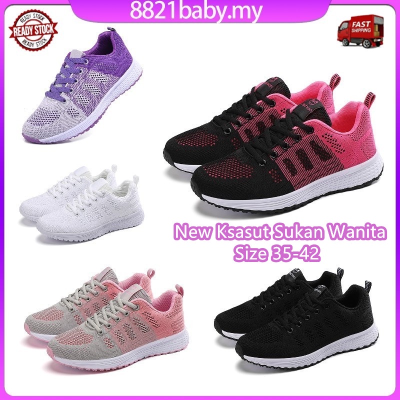 Casual Sport Shoes Women Kasut Perempuan Sneakers Kasut Sukan Wanita ...