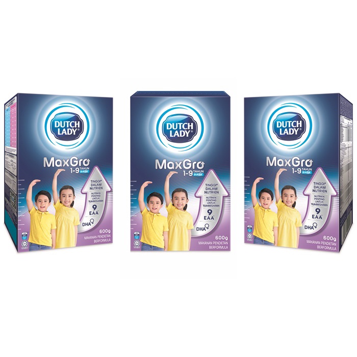 DUTCH LADY MAXGRO 600G 1-9TAHUN (TRIPLE) | Shopee Malaysia
