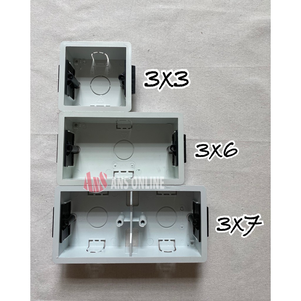 PVC PARTITION BOX 3x3 / 3x6 / 3x7 PVC LINK | Shopee Malaysia