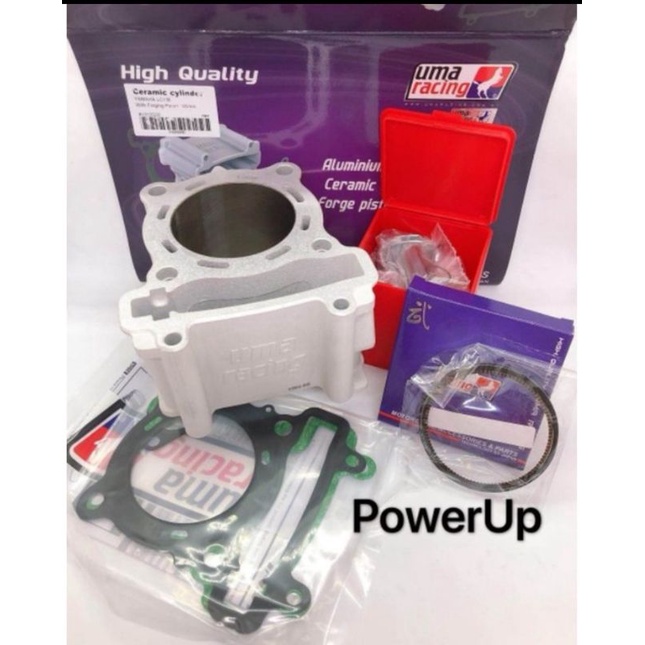 Y15ZR / LC135 / RS150 / NVX / Y16 62MM 65MM 63MM 57MM UMA RACING BLOCK ...