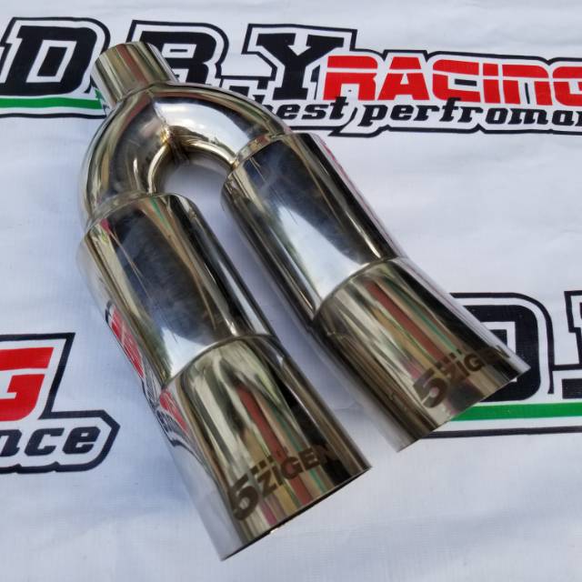 5Zigen Stainless Racing Car Exhaust Agya Ayla Brio Avanza Xenia Jazz ...
