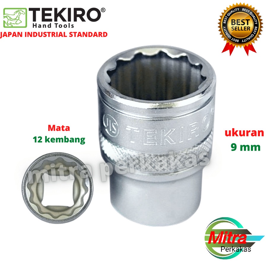 MATA Tekiro 1/2 INCH SOCK KEY 12 PT 9 MM / EYE SOCKET / CHILDREN SOK ...