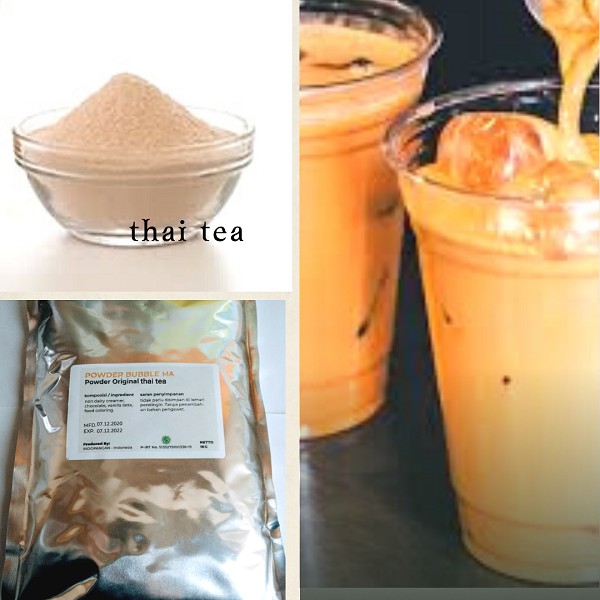 Premium Thai Tea Powder - Bubble Drink Thai Tea Powder 1Kg - Premium ...
