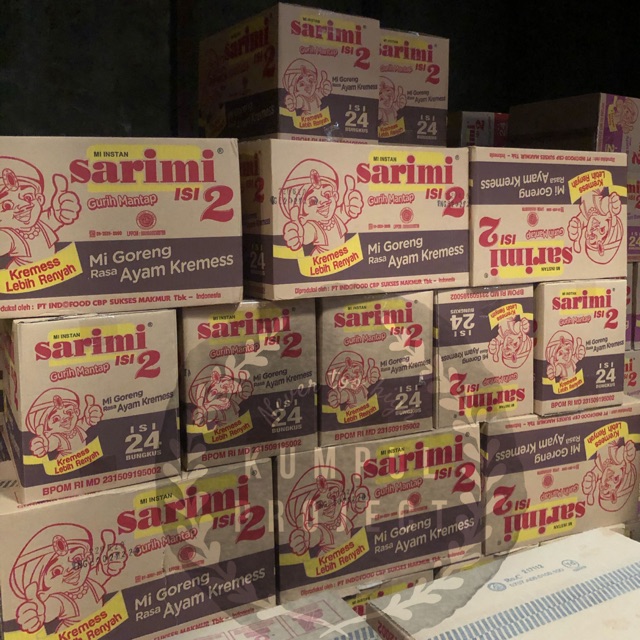 Sarimi mi Fried 2 Contents per Box | Shopee Malaysia