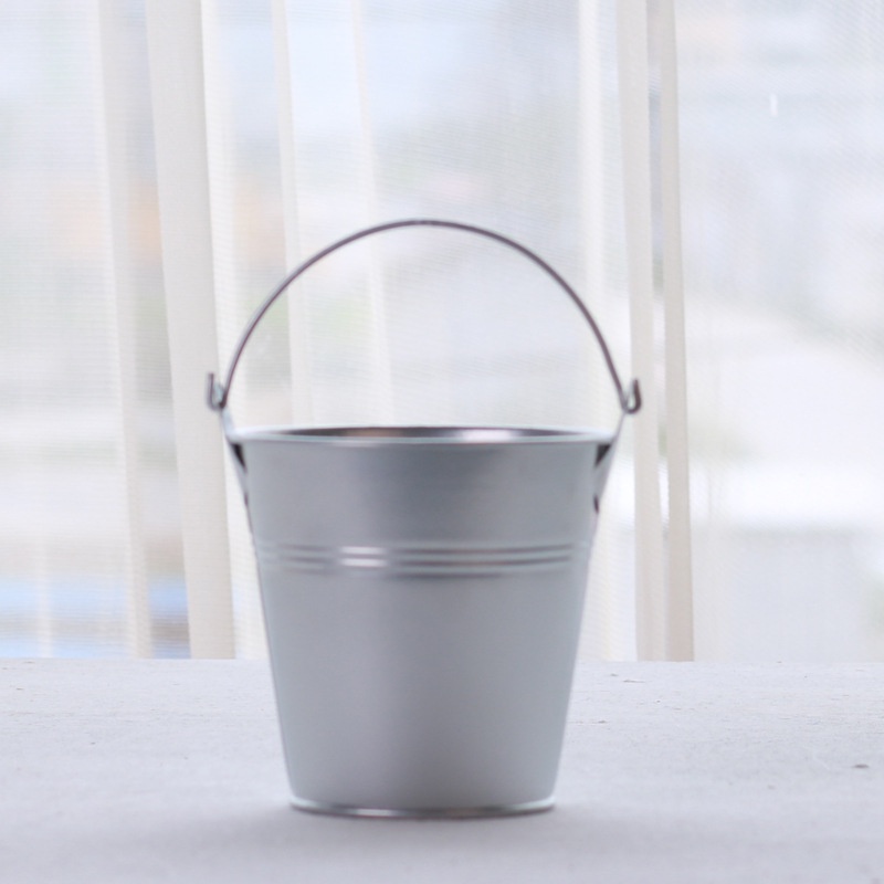 Hanging Planter Pot Garden Pasu Bunga Besi Baldi Tin Bunga Plant Home ...