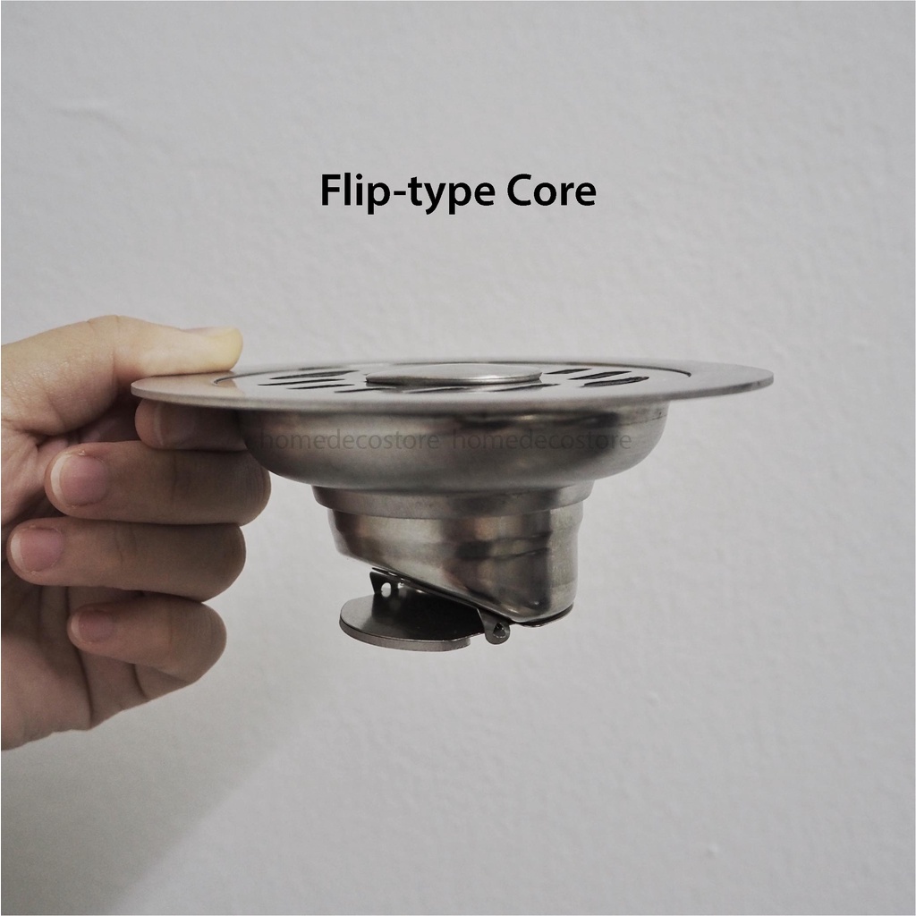 HDS 12cm / 10cm Floor Drain Odor Filter 💦 Stainless Steel Drain Hole ...