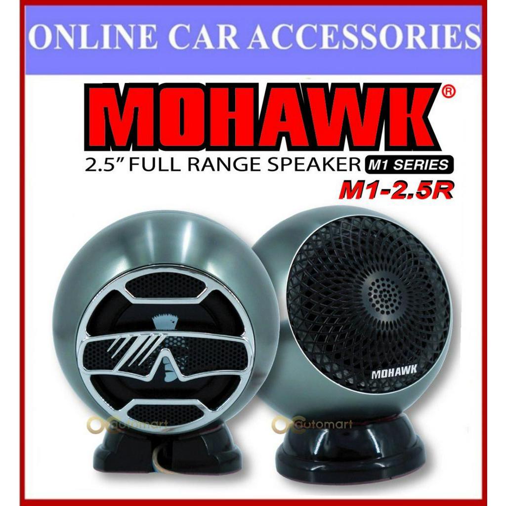 MOHAWK M1 SeriesM1-2.5R 2 Way Full Range With Bass Car Speaker ( 2.5 ...