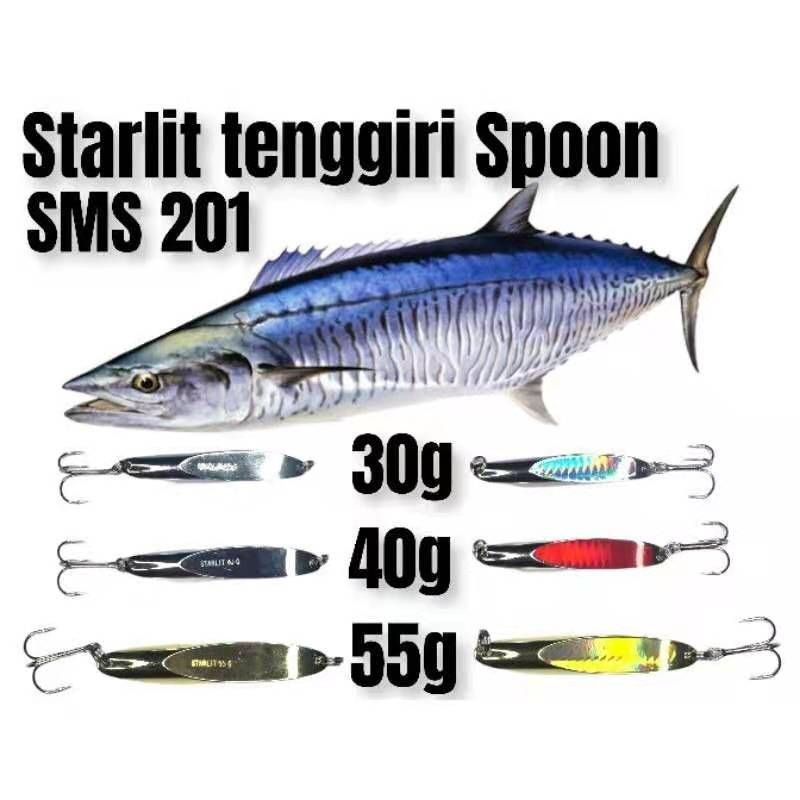 STARLIT SMS 201 🔥Tenggiri Spoon🔥 SPOON TWIST SPOOL | Shopee Malaysia