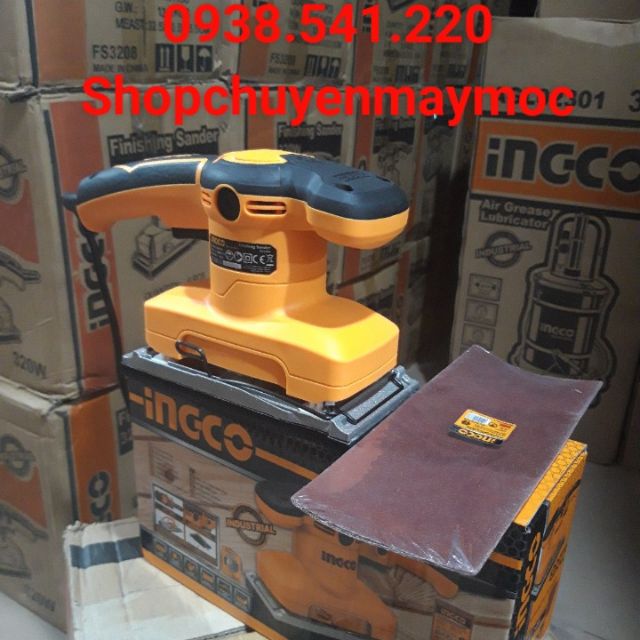 Ingco 320W RECTANGULAR VIBRATION SANDING MACHINE MODEL: FS3208 | Shopee ...
