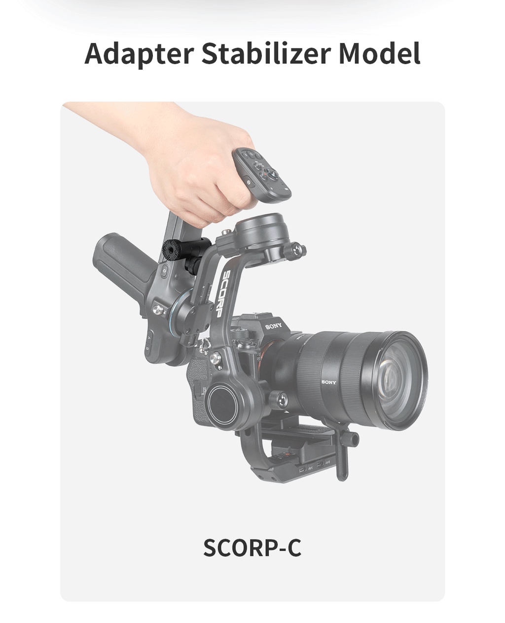 FeiyuTech arri rosettes expansion accessory for SCORP/SCORP-C camera ...