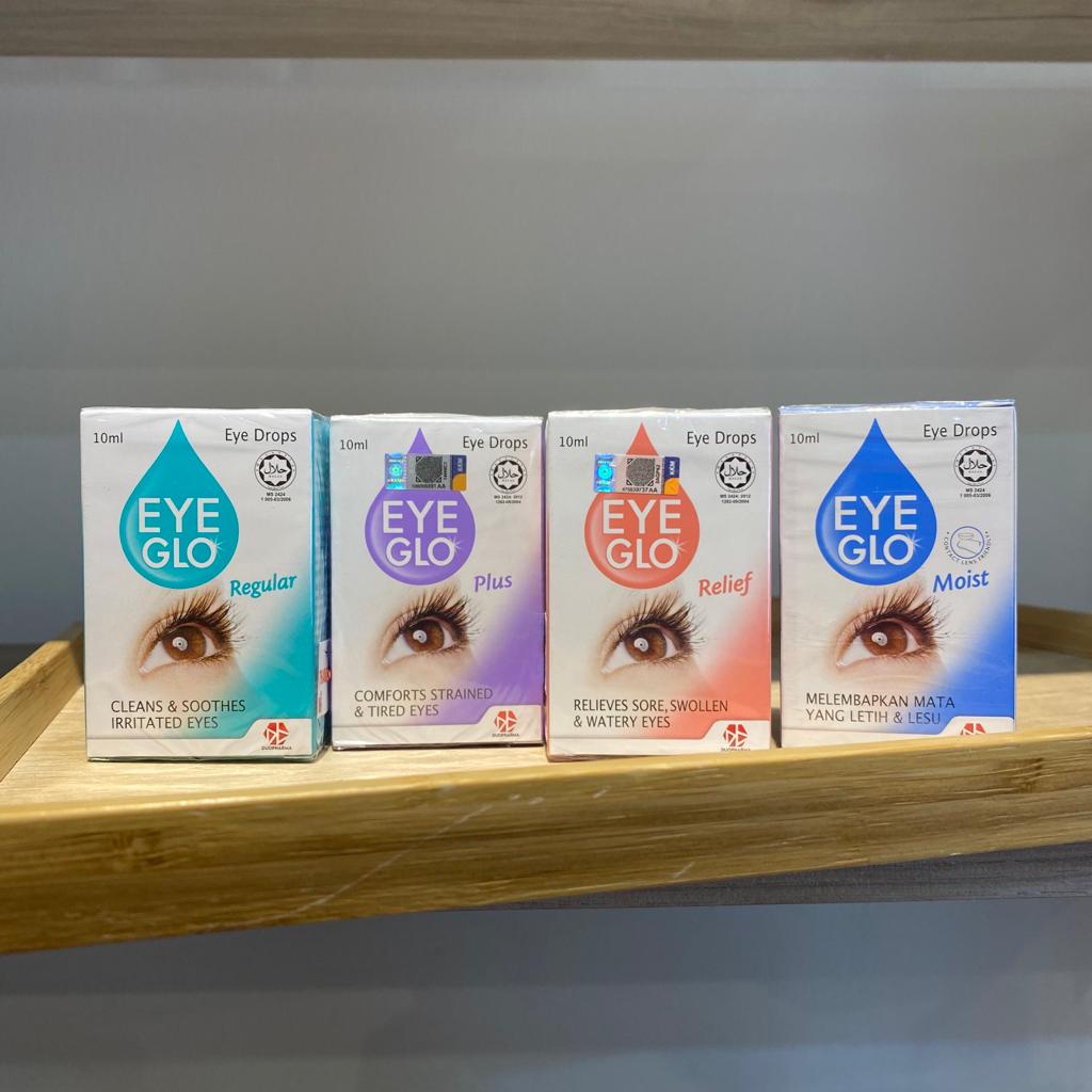 Eye Glo Plus, Relief, Regular, Moist 10ml | Shopee Malaysia